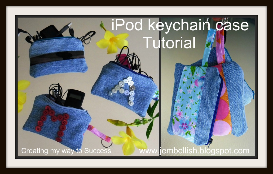 Creating my way to Success: iPod keychain case tutorial