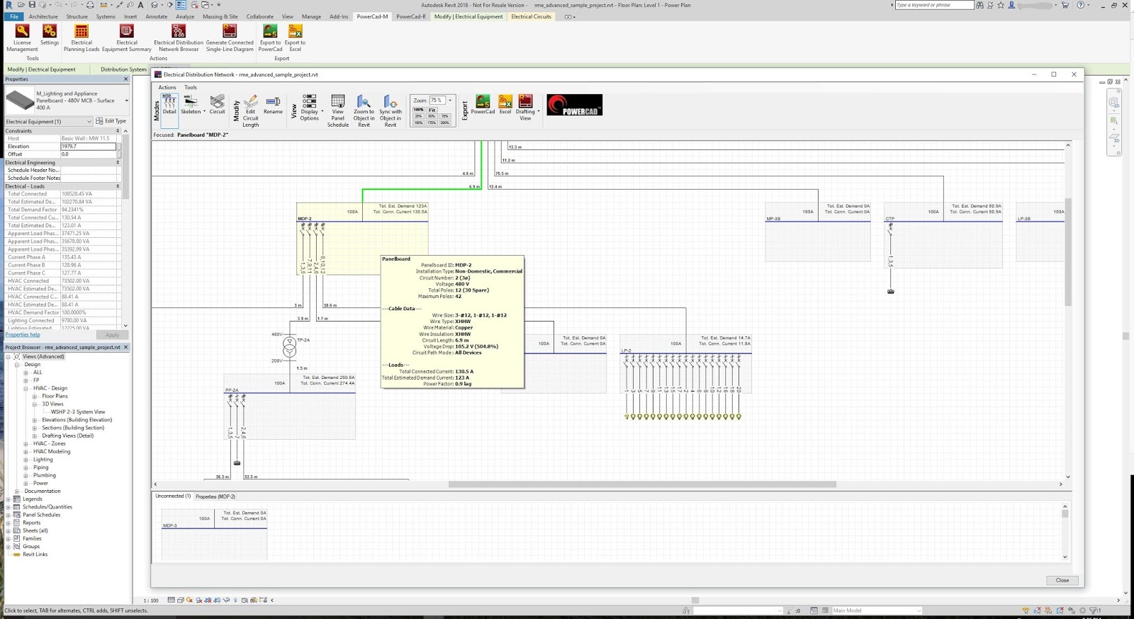 Revit Add-Ons: PowerCad-M Version 1.5