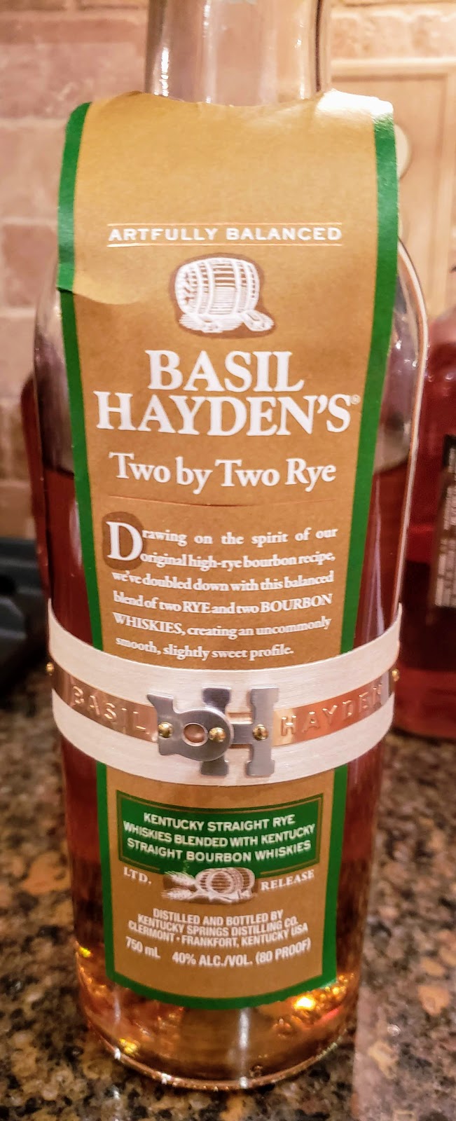 Columbus Bourbon: Basil Hayden's Two-By-Two Rye Review