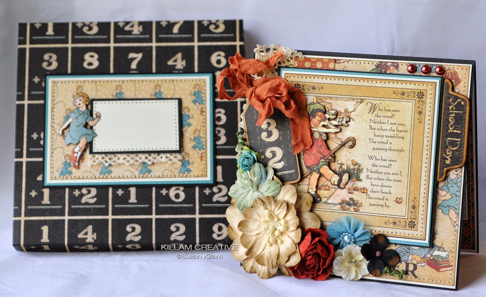 Killam Creative: Vintage School Themed Greeting Card (1 of 3), Graphic ...