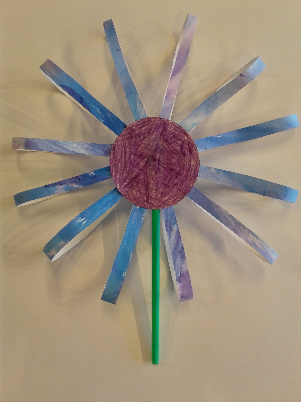 a faithful attempt: Paper Loop Flowers