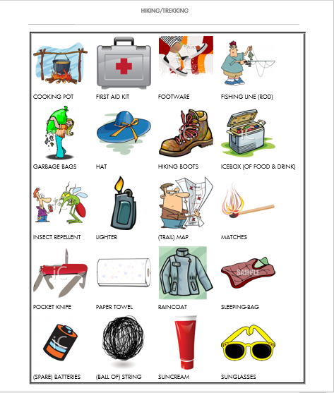 Learn English with Natalia: Hiking Vocabulary