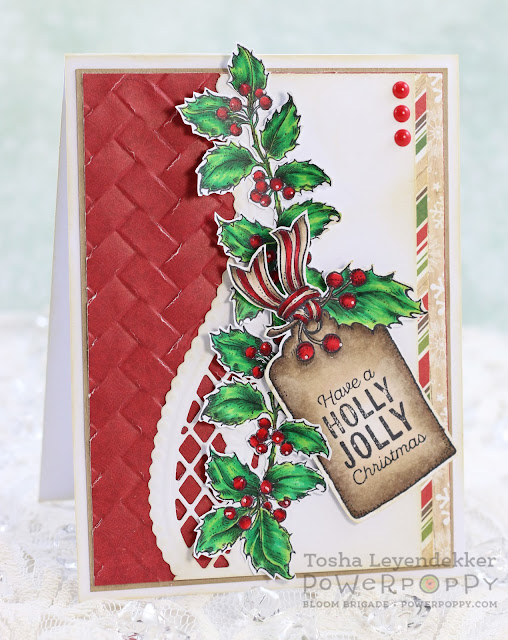 Stamp Talk with Tosh: Merry Christmas!! ~ Power Poppy