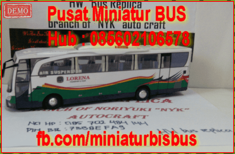 Miniatur Bis Bus | 085602106578: Miniatur Bus Bis Ekonomi Class ...