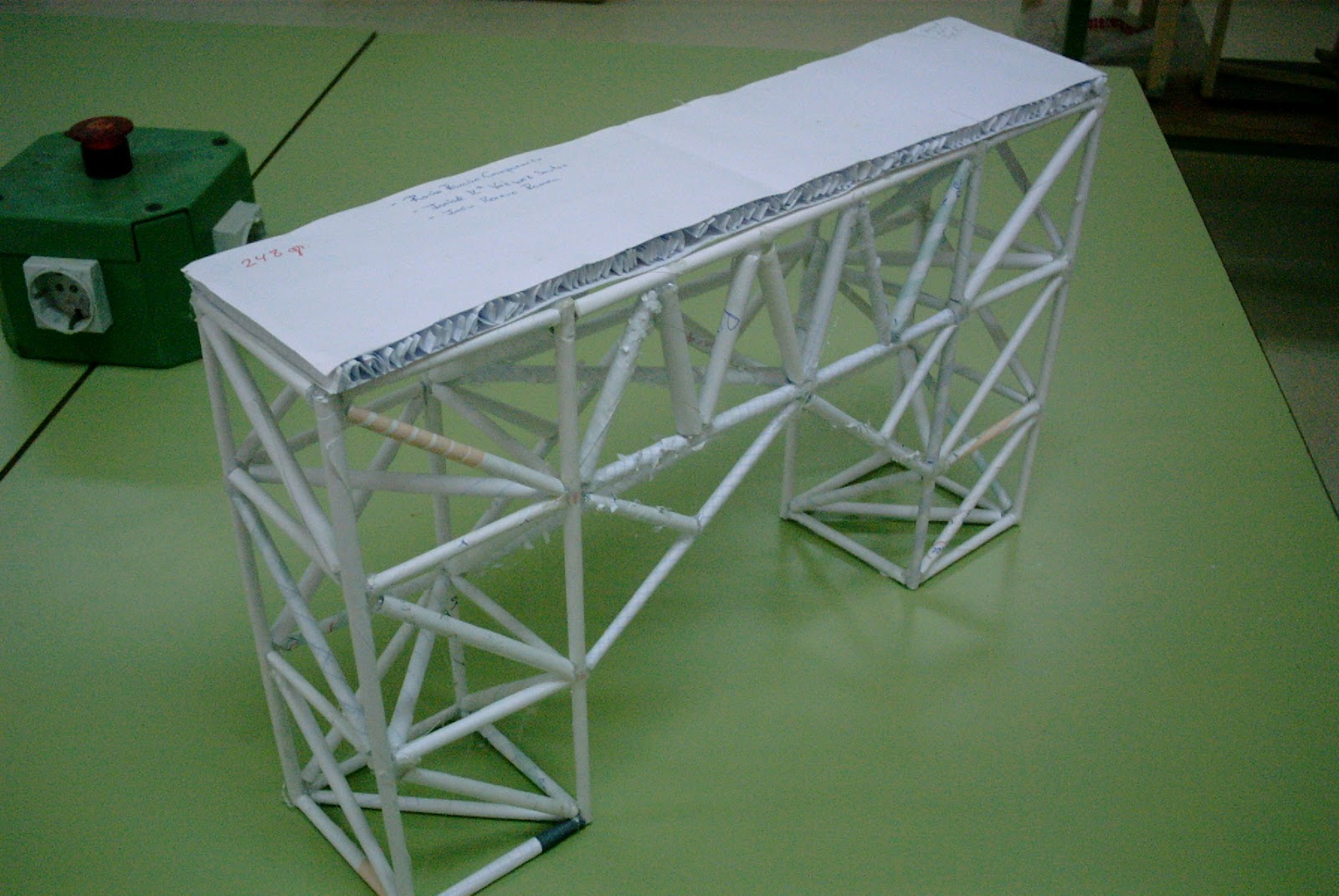 Tecnología escolar - E.S.O.: PROYECTO: Puente de papel (I)