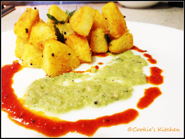 Cookie's Kitchen: Tadka Idli/Tempered Idli