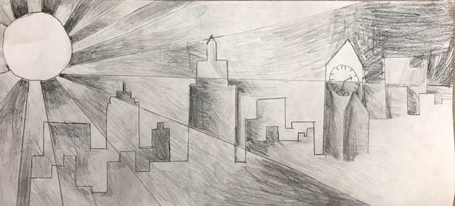 Creating with Kaiser: Shattered Value Drawings