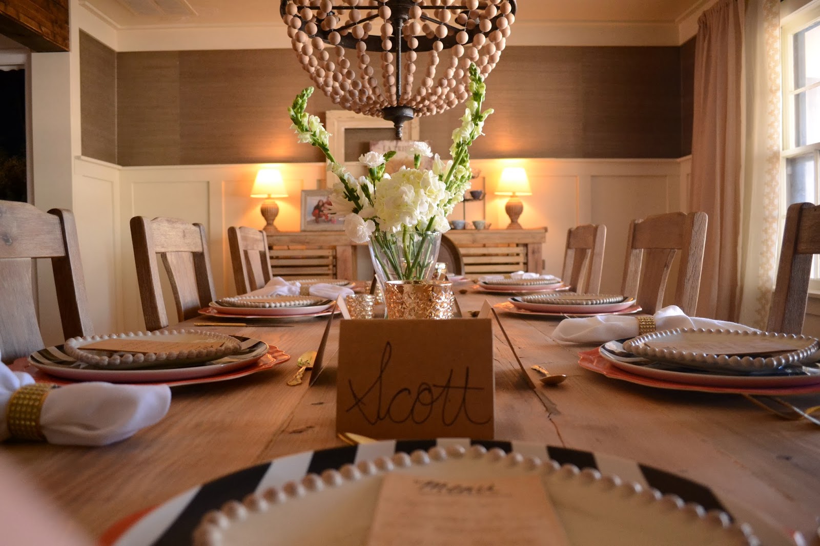 The White House Table Co: Supper Club Tablescape