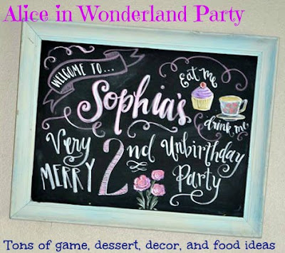 The Everyday Momma: Alice in Wonderland Birthday Party