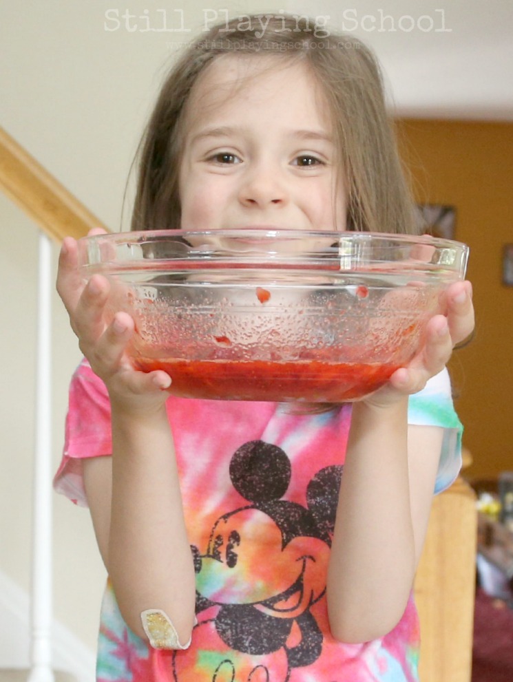 Super Simple Microwave Strawberry Jam | Still Playing School