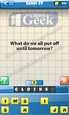 Little Riddles – Brain Teaser Level 77 ~ Doors Geek