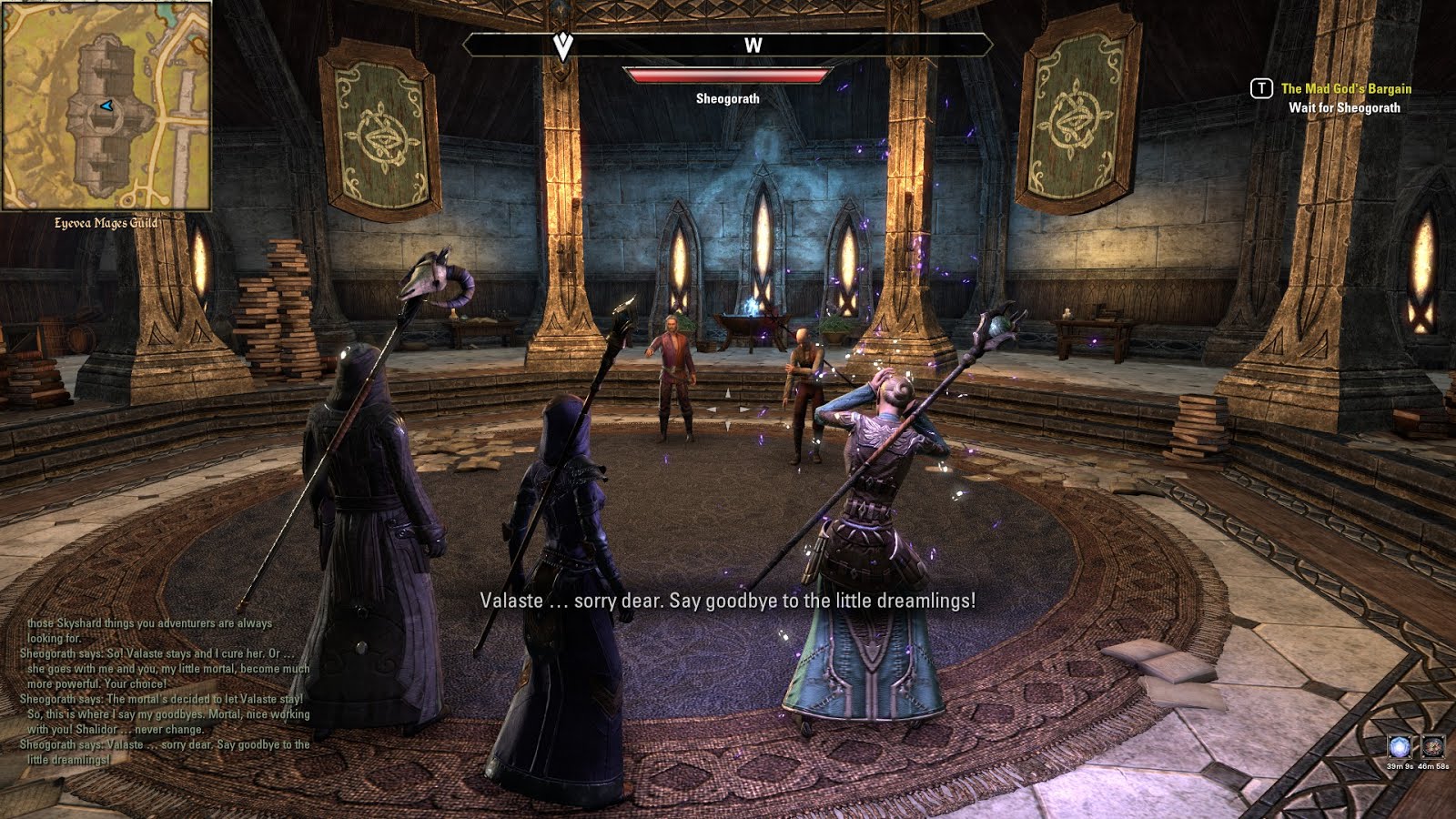 タムリエルを放浪したい｜TESロールプレイ記録: ESO 171 シェオゴラスとの最後の勝負