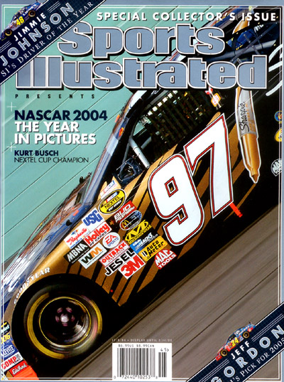 Magazine Mania: Kurt Busch - NASCAR 2004 Sports Illustrated