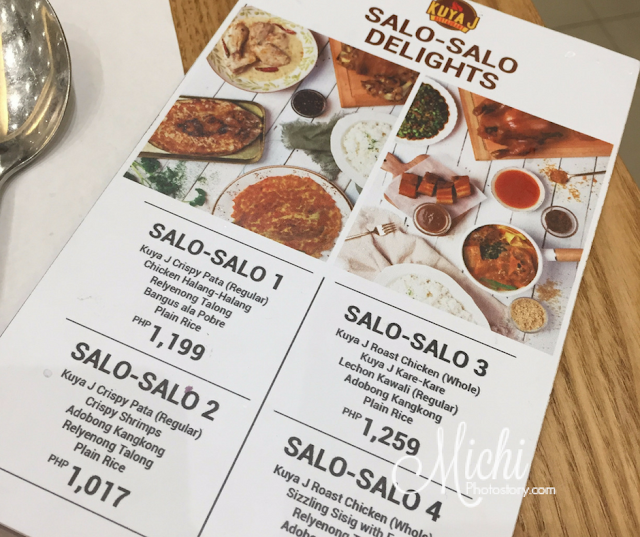 Michi Photostory: Lunch at Kuya J Restaurant