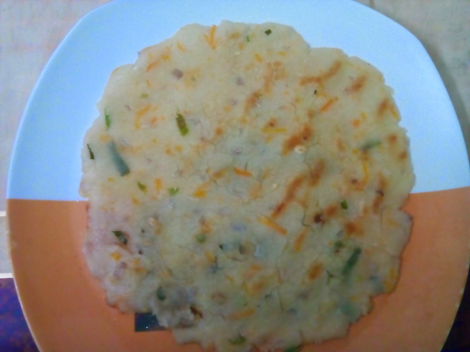 DarshinsPassion4Cooking: Vegetable Rice Flour Roti / Akki Roti