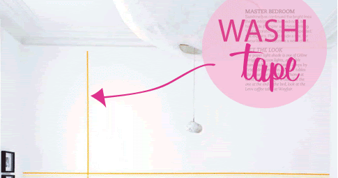 Cool Decorating Trick No. 27: Washi Tape Bedrooms | Poppytalk archive
