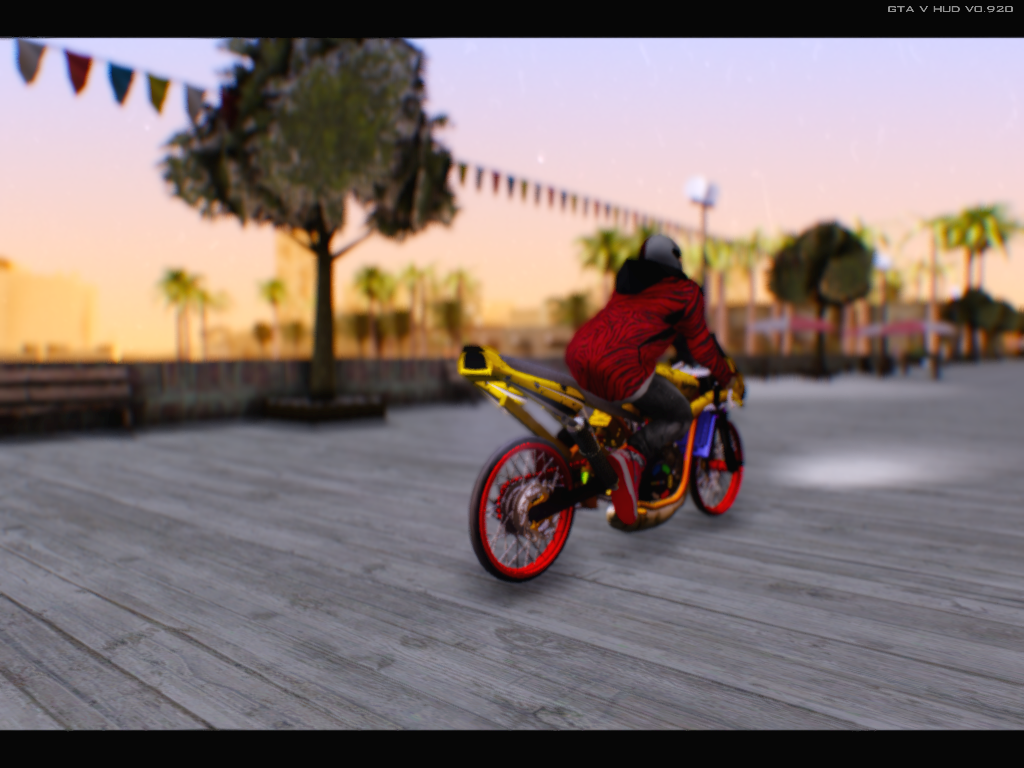 Kawasaki Ninja 150 RR Thailook | Mod GTA SA Drag | Brambang Aspal