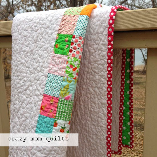 crazy mom quilts: elsa's quilt