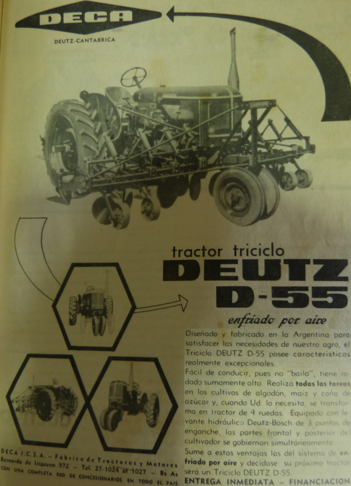Pesados Argentinos: Deutz D-55