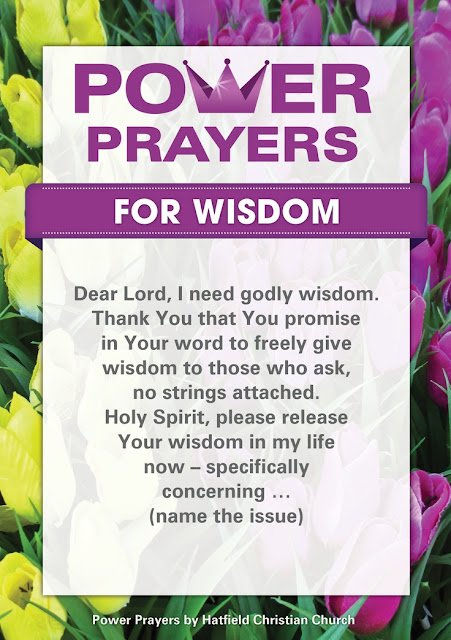 Learn to pray for Wisdom, Knowledge, Understanding, and Strength ...