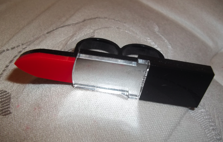 Lipstick and Candy Cigarettes: Lipstick Ring from Emi.ko