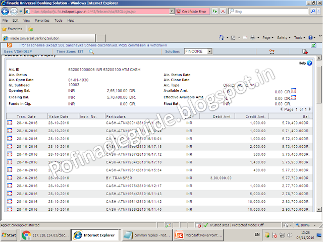 Procedure to find the total number of ATM transactions done for a ...
