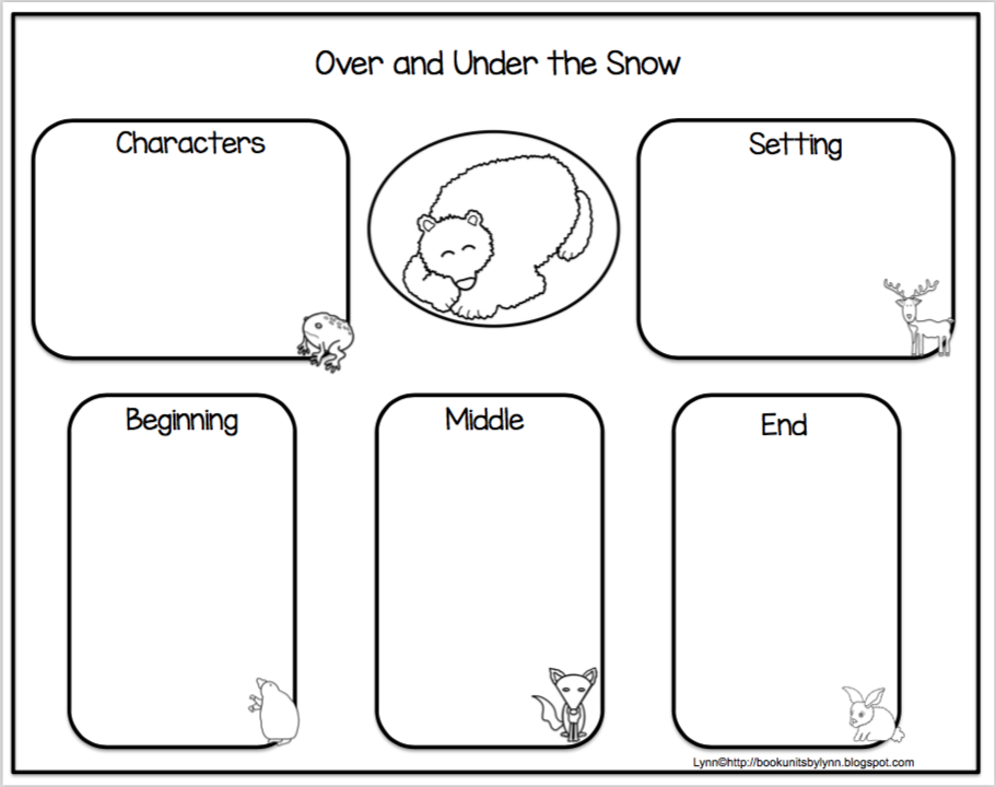 OVER AND UNDER THE SNOW ~ Book Units by Lynn