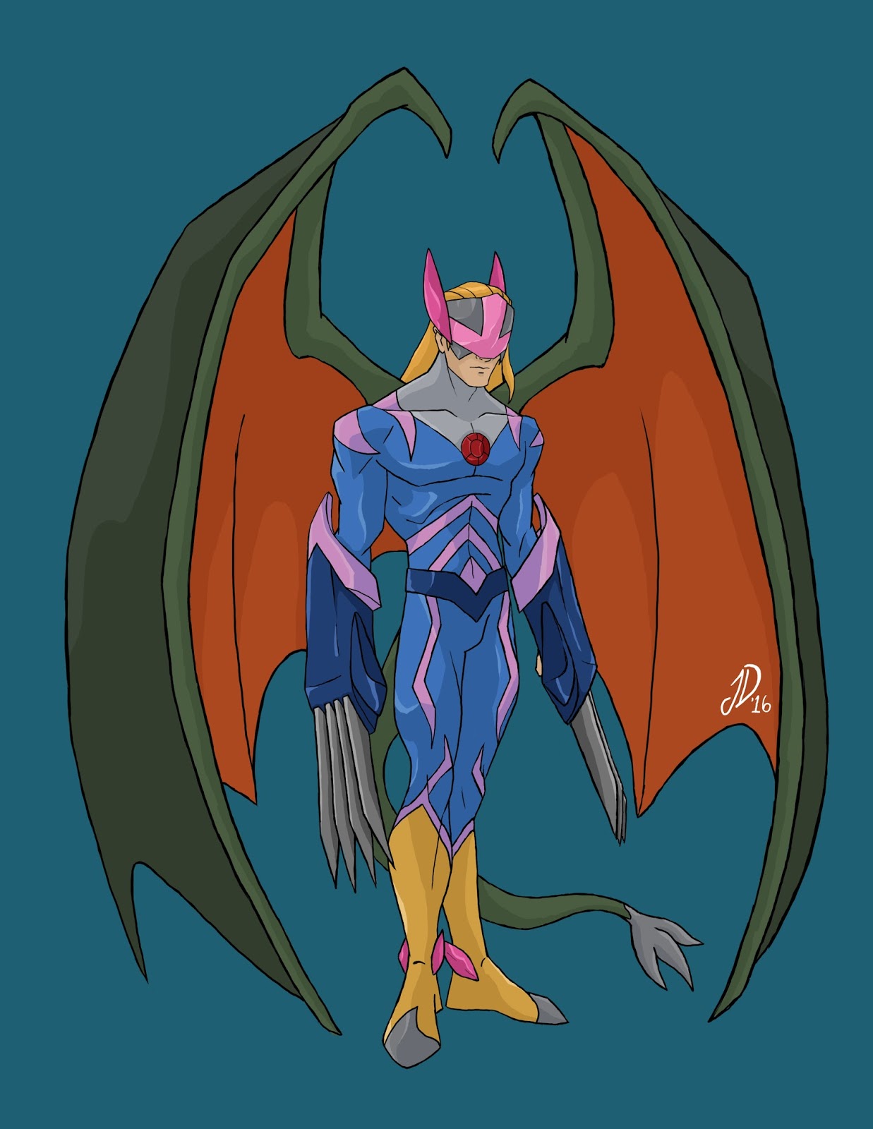 JMDunn Art and Animation: Nostalgia: Rayzer Cat? Dragon Angel?