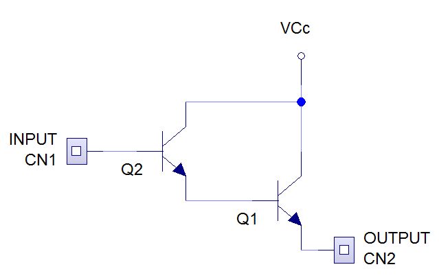 Amplificador con transistores y otros componentes discretos.: Arreglo ...