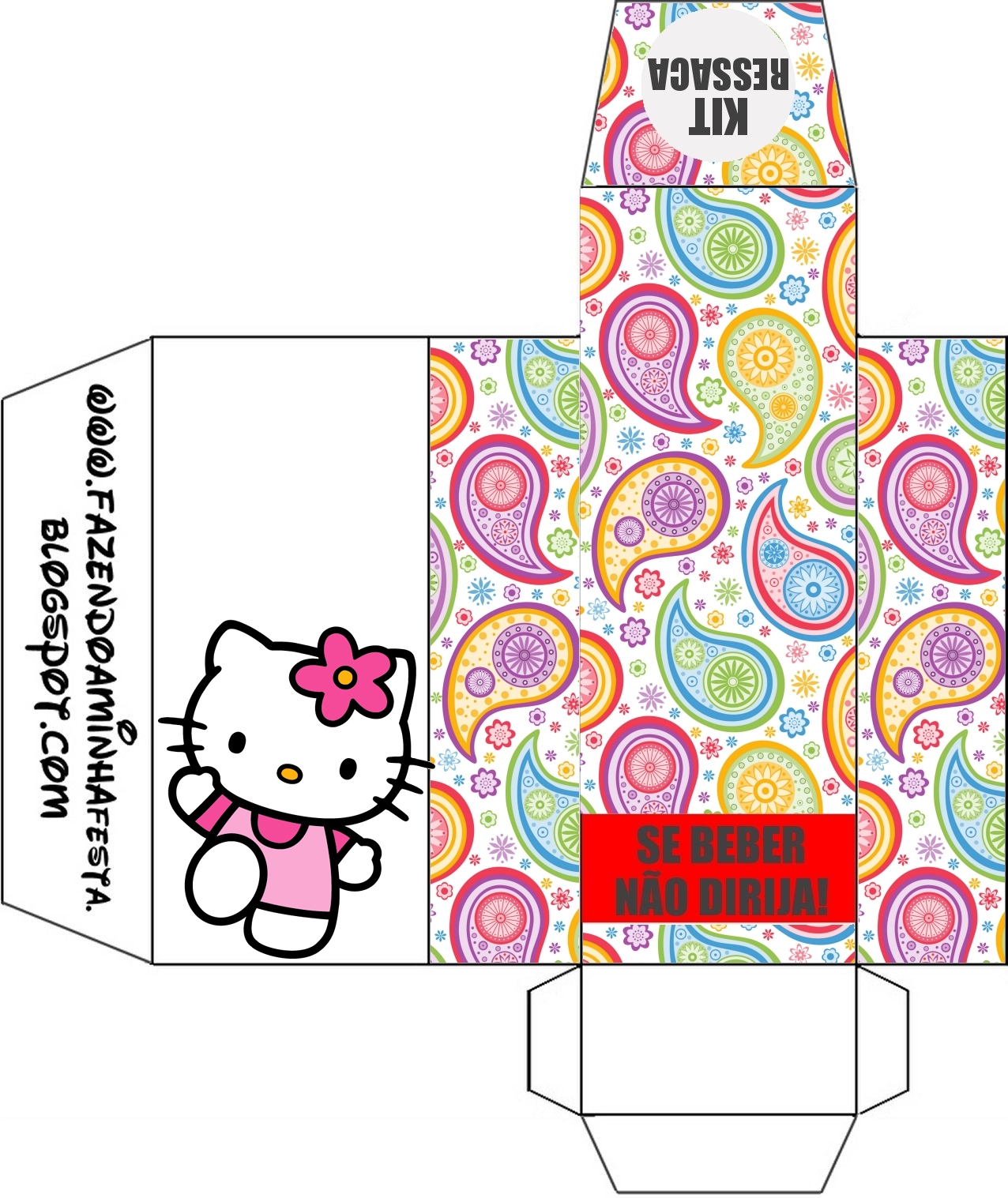 Hello Kitty Party: Free Printable Boxes. - Oh My Fiesta! in english
