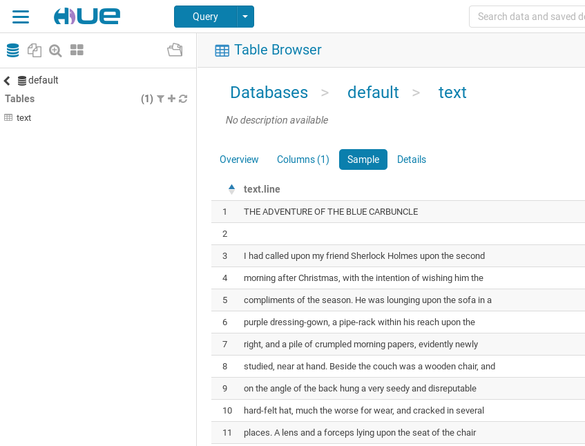 Let's Refresh: Word Count in Hive