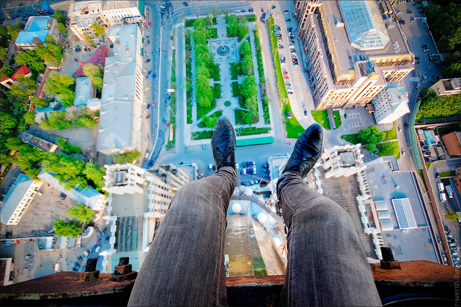 G.K: Acrophobia study of fear of heights.