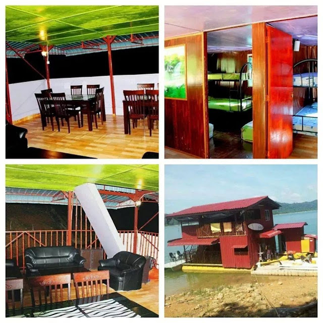 PENGINAPAN DAN HOMESTAY DI TASIK BERIS, SIK, KEDAH: PEDU LAKE BOAT HOUSE