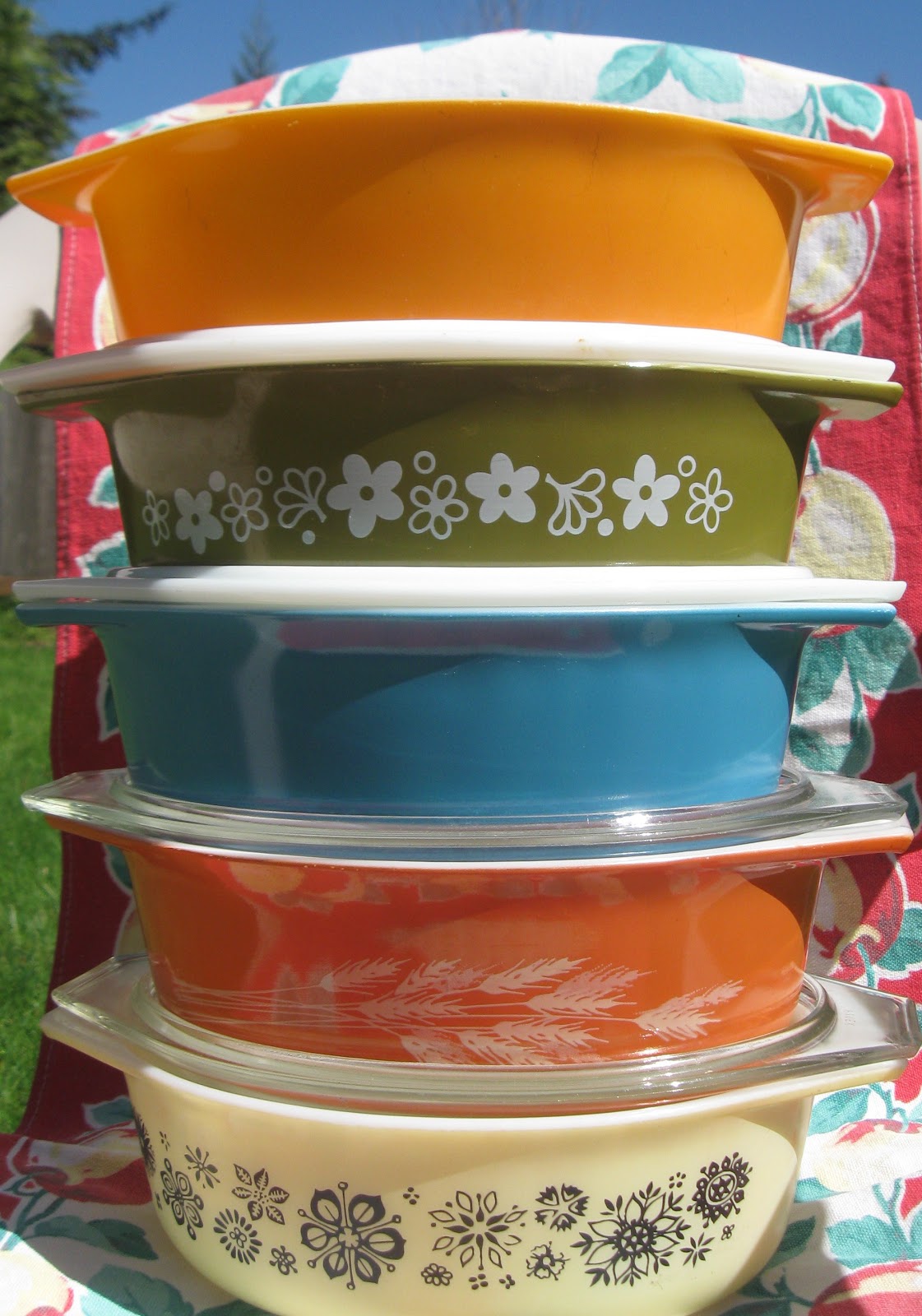 The Gluten Free Pastor's Wife: Just For Fun...Pyrex in the Sun!