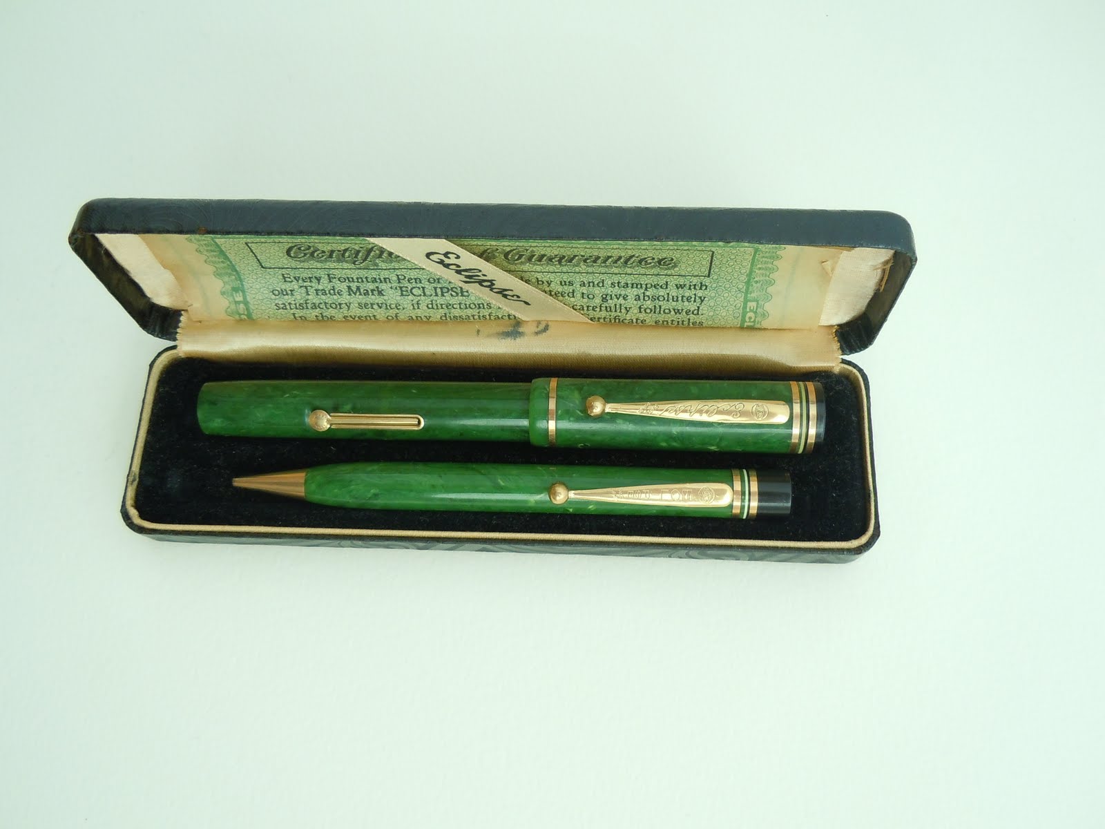 old fountain pens just for fun: THE ECLIPSE PENS , Beginning a long ...