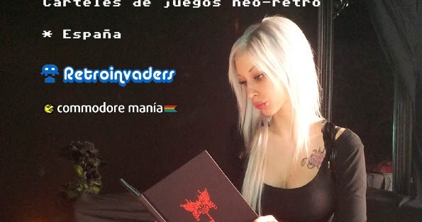 Retroinvaders: Calendario Retroinvaders/Commodore manía 2019: Carteles de juegos neo-retro