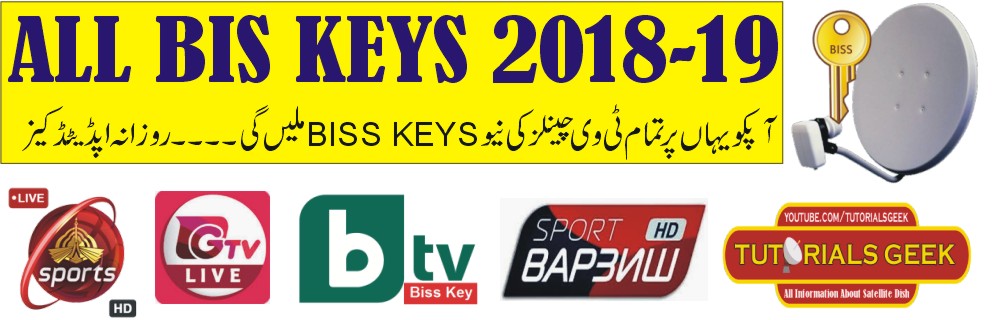 All Satellites Channels Biss Keys 2018-19 - Sat Guru