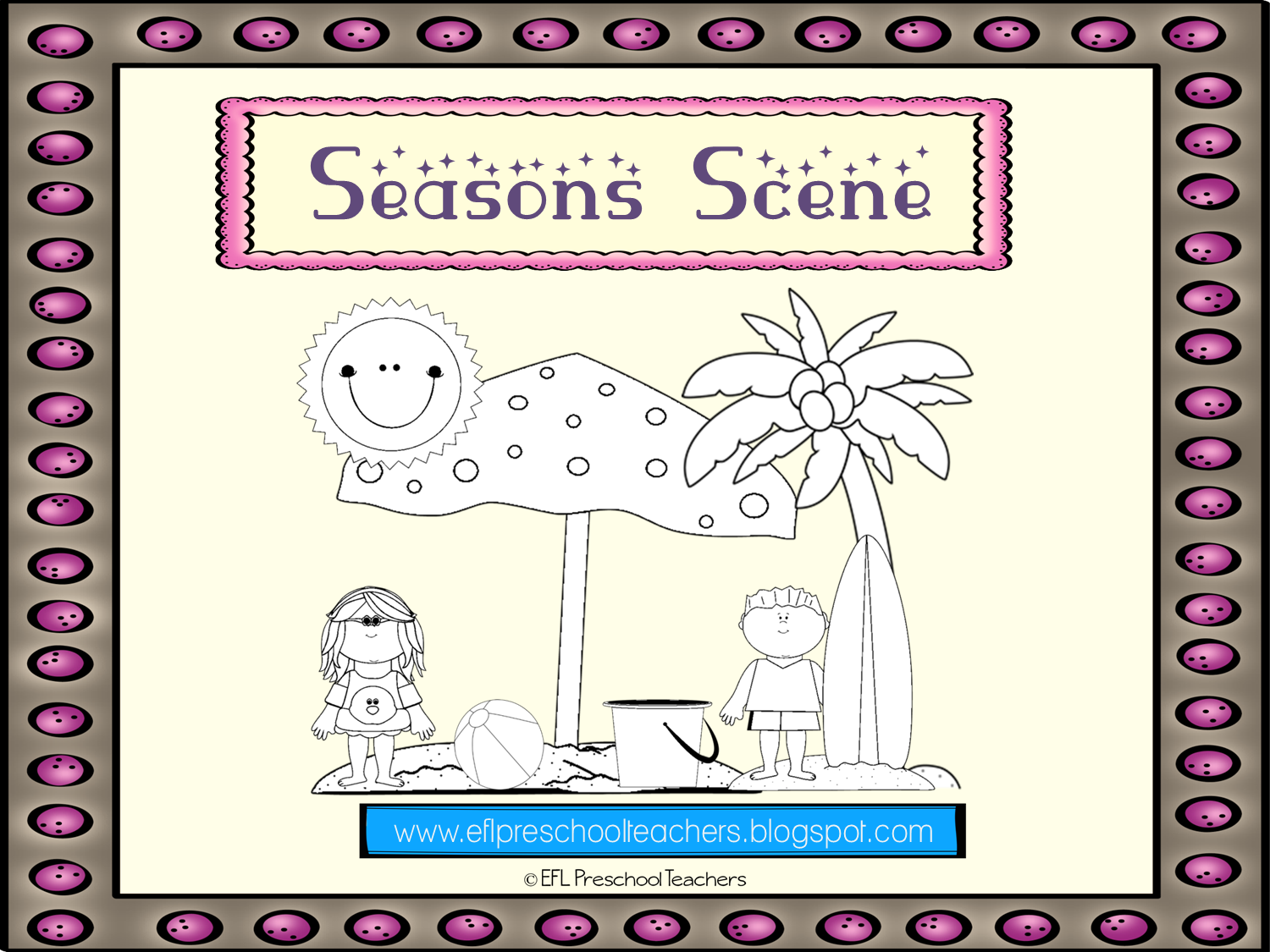 ESL/EFL Preschool Teachers: Seasons for Preschool ELL
