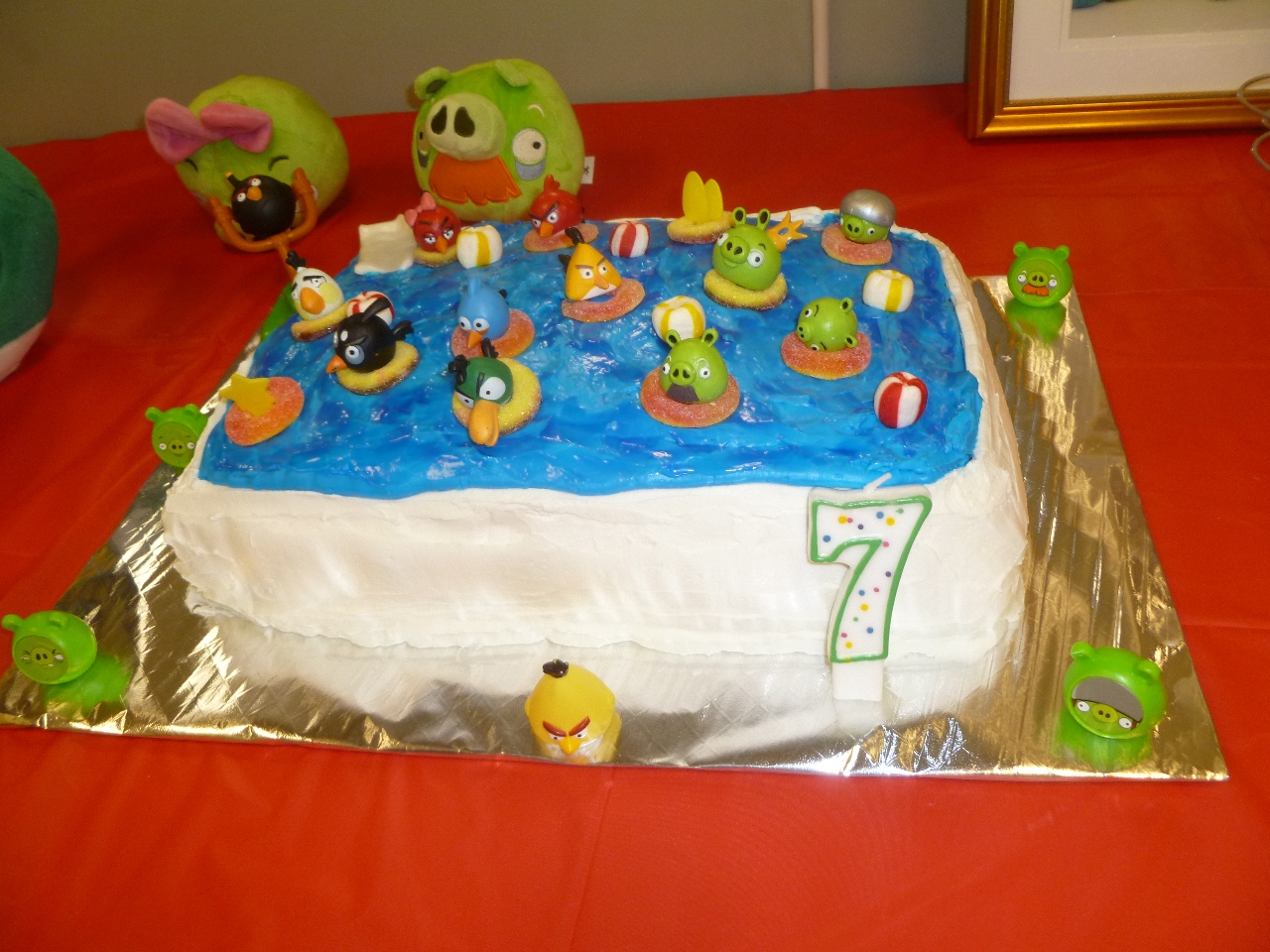 Evan and Lauren's Cool Blog: 5/21/12: Evan's Angry Birds 7th Birthday Party