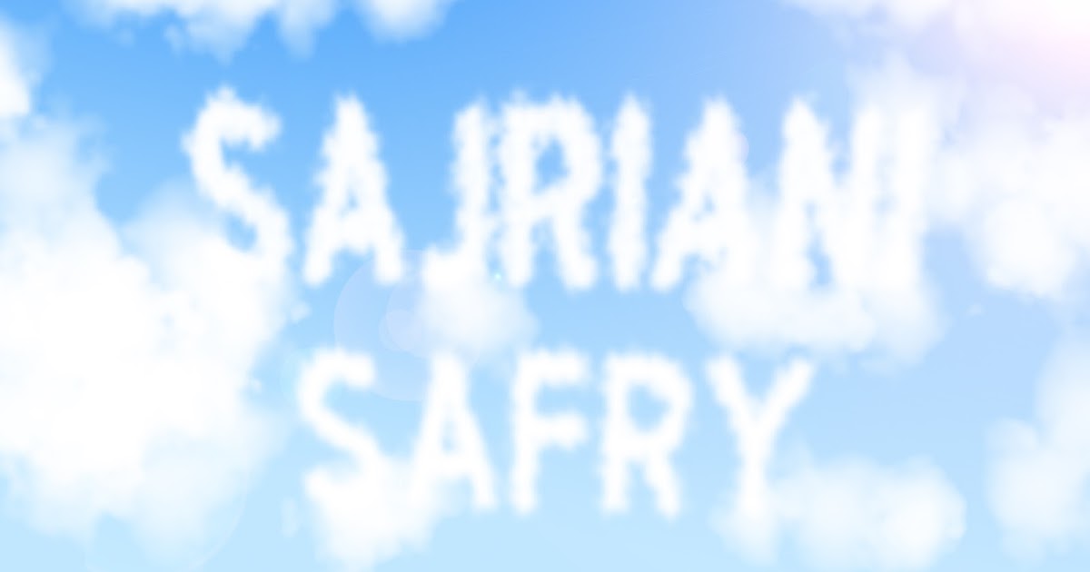 CARA MEMBUAT EFEK TEKS AWAN DI PHOTOSHOP - SIAP UJIAN