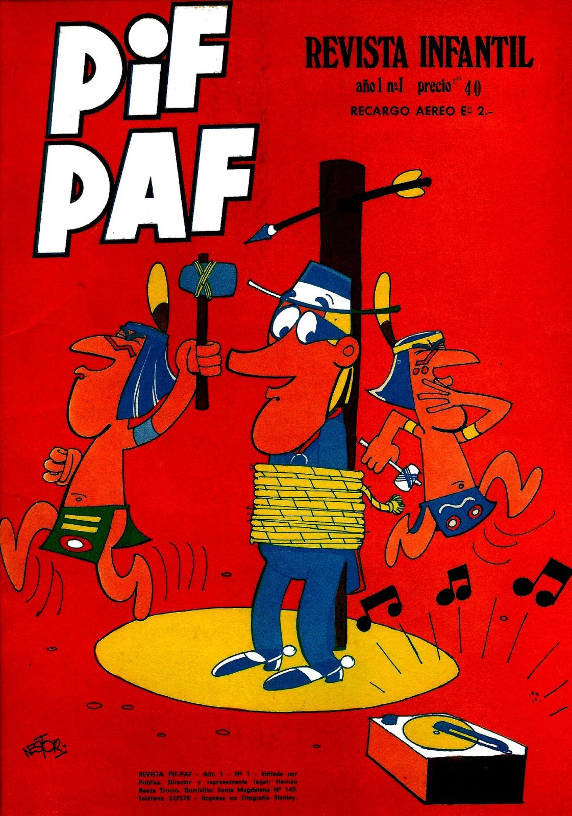 Yo soy de la generación de Mampato: Revista Pif Paf [Mirolo]