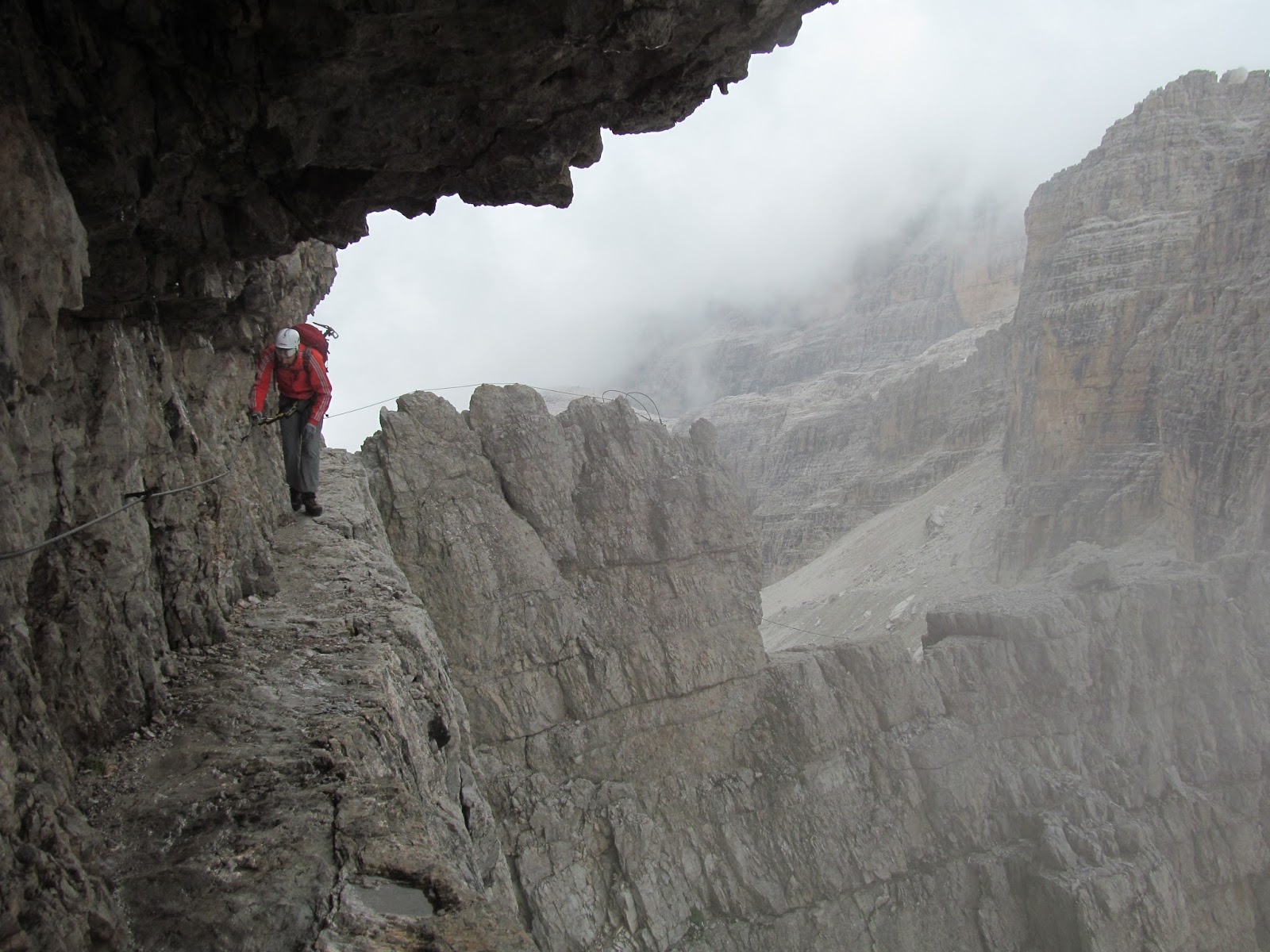 Kalnu braucieni ar Jāni B.: 2016 BRENTAS traverss pa via Ferrata