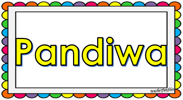 Teacher Fun Files: Pandiwa Flashcards