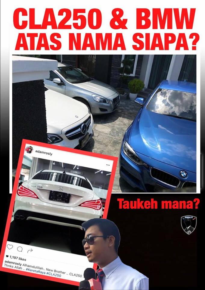 LAGI PENDEDAHAN! Kereta-Kereta Mewah Adam Rosly Atas Nama Cina... Apa ...