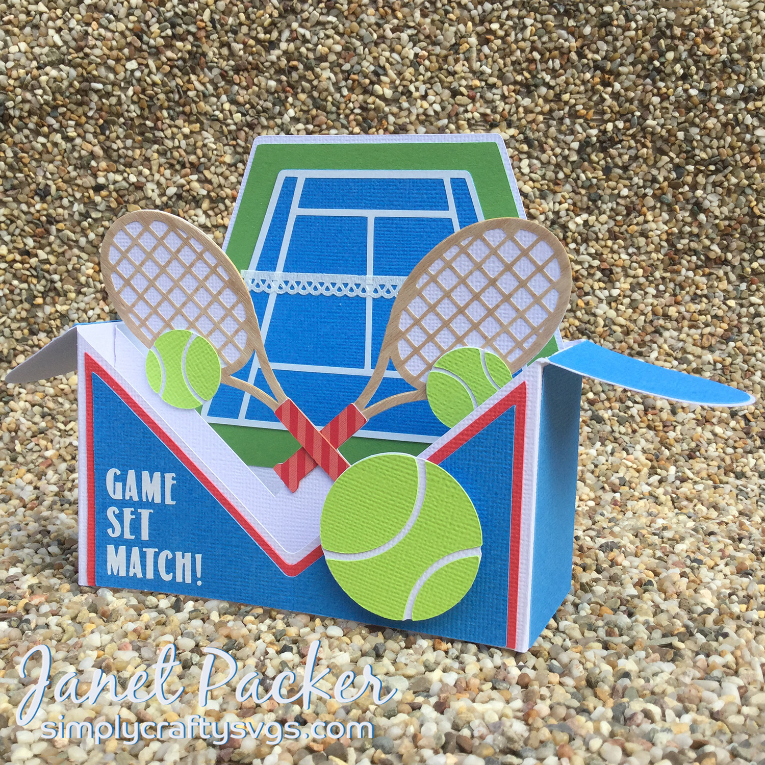 Crafting Quine: Anyone for Tennis? Cutting intricate pieces in Vinyl