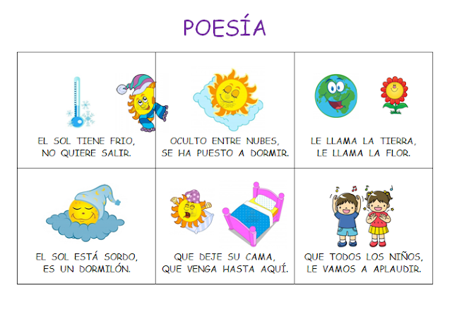 Trabajando en Educación Infantil: 10 poesías sobre el invierno