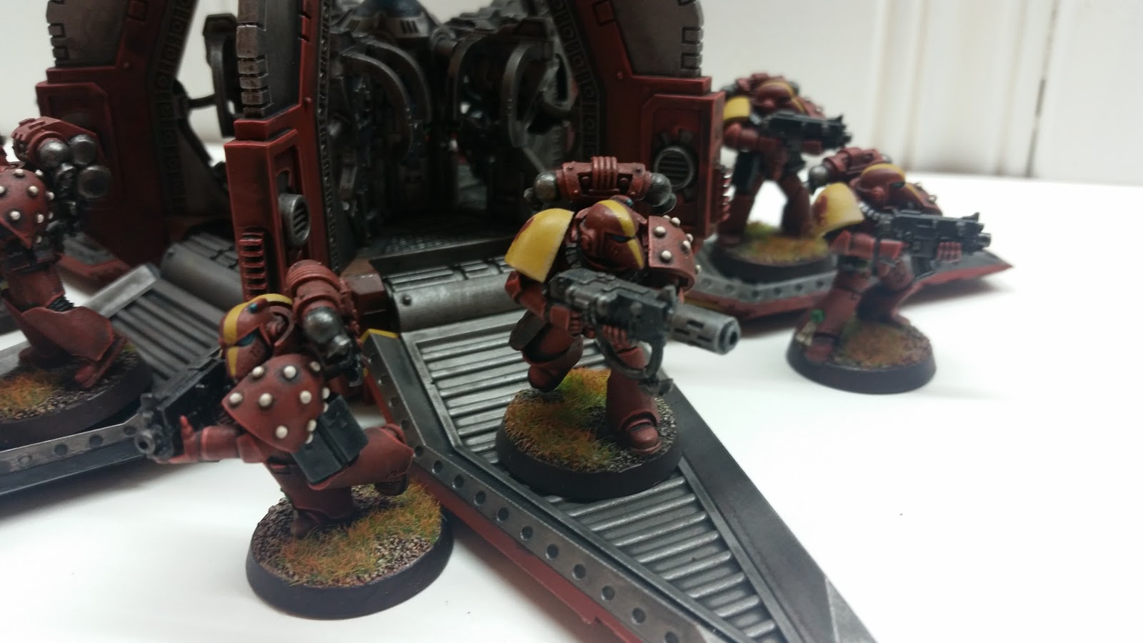 Pizzagrenadier's Miniature Wargaming Blog: Badab War: Fire Hawks Drop Pod