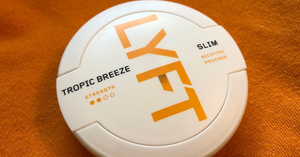 Lyft Tropic Breeze (Nicotine Pouches) - Review (Discontinued). 27 May 2019.