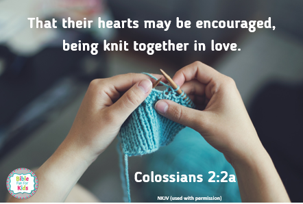 Knit Together in Love | Bible Fun For Kids