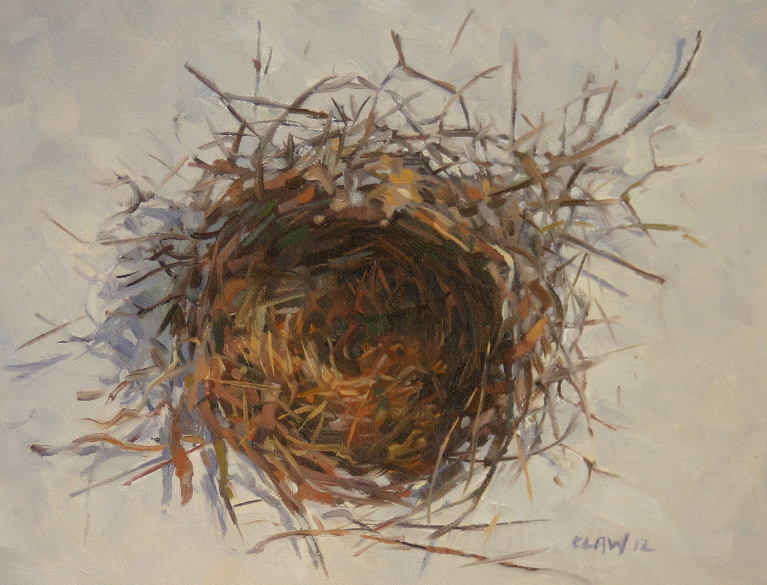 Chuck Law's Art Pages: Empty Nest